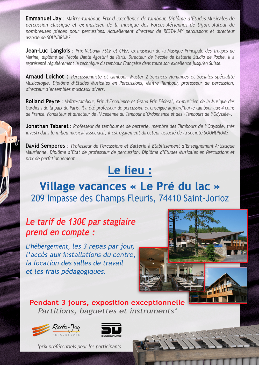 Yaut’Percu Académie 2023 – Emmanuel Jay